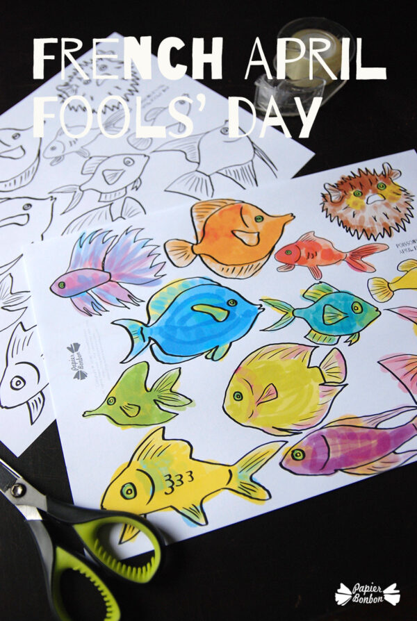 French April Fools' Day - Tricky fishes - Papier Bonbon