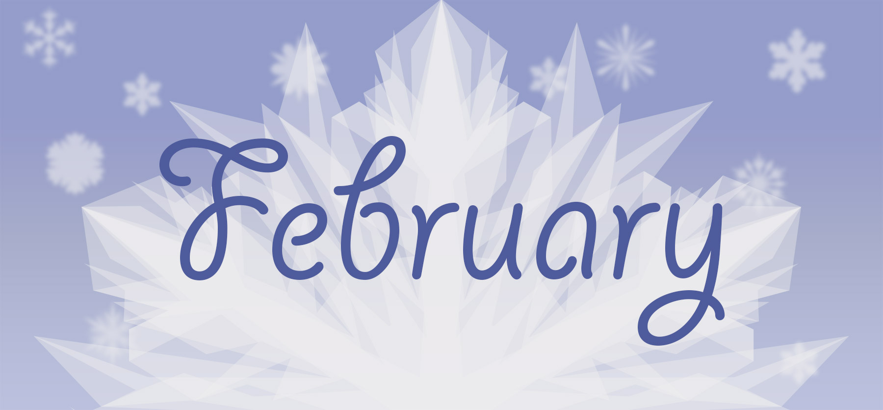 Calendrier imprimable de Février - Papier Bonbon